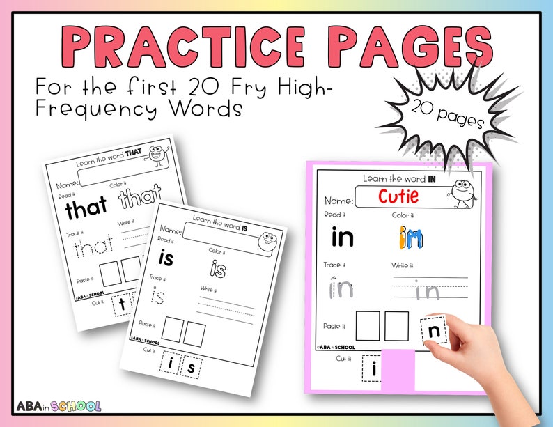 EASY Spelling Activities for CVC Words and High Frequency - Etsy