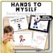Keeping Hands to Self Social Story – Emotional Regulation (digital ...