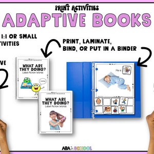 Labeling Actions - Identifying Actions and Verbs Flashcards - ABLLS ...