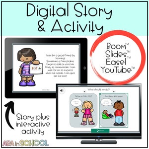 Autism Social Narrative | Ways to Help a Friend | Preschool Social ...