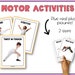 Motor Movement Activities Exercise Cards Self-regulation Visuals - Etsy