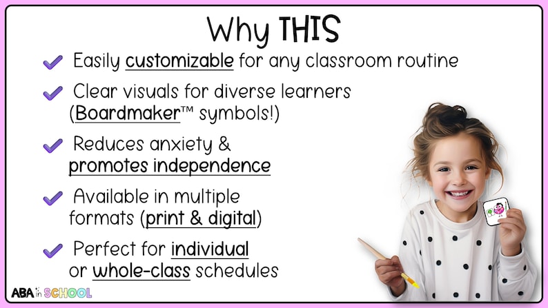 Preschool Visual Schedule: Classroom & Individual Use (digital Download ...