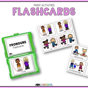 Pronouns Receptive Identification Possessive Pronouns Speech Therapy ...