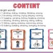 Action Verb Flashcards for Task Cards Activities Speech and Language ...
