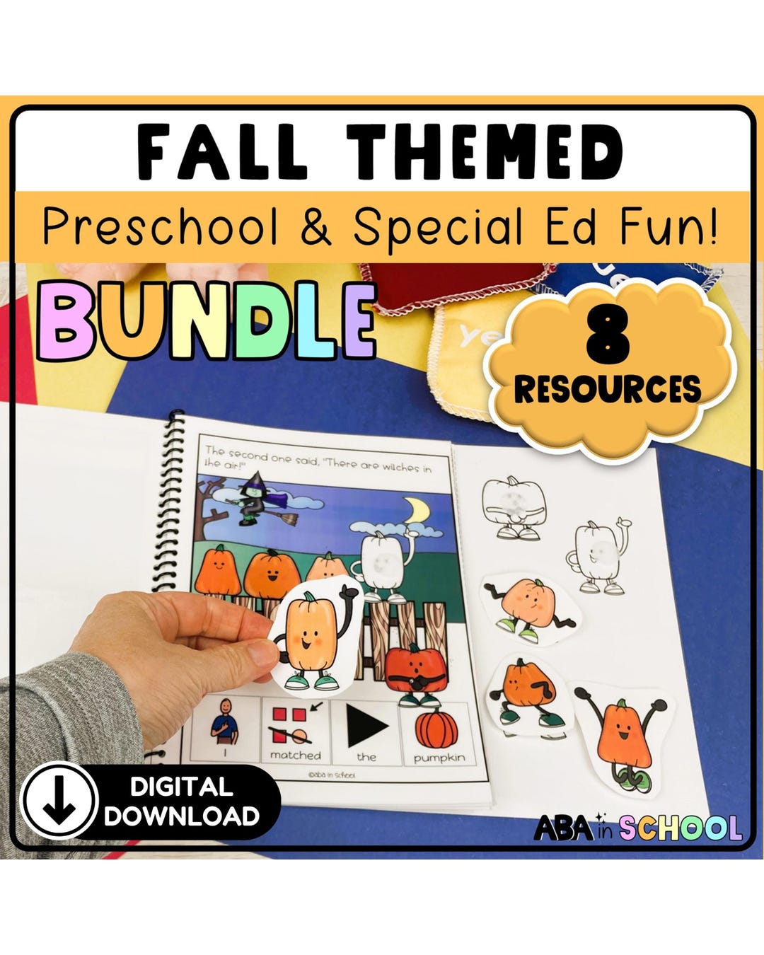 Fall Bulletin Board Ideas & Autism Classroom Resources Bundle for ...
