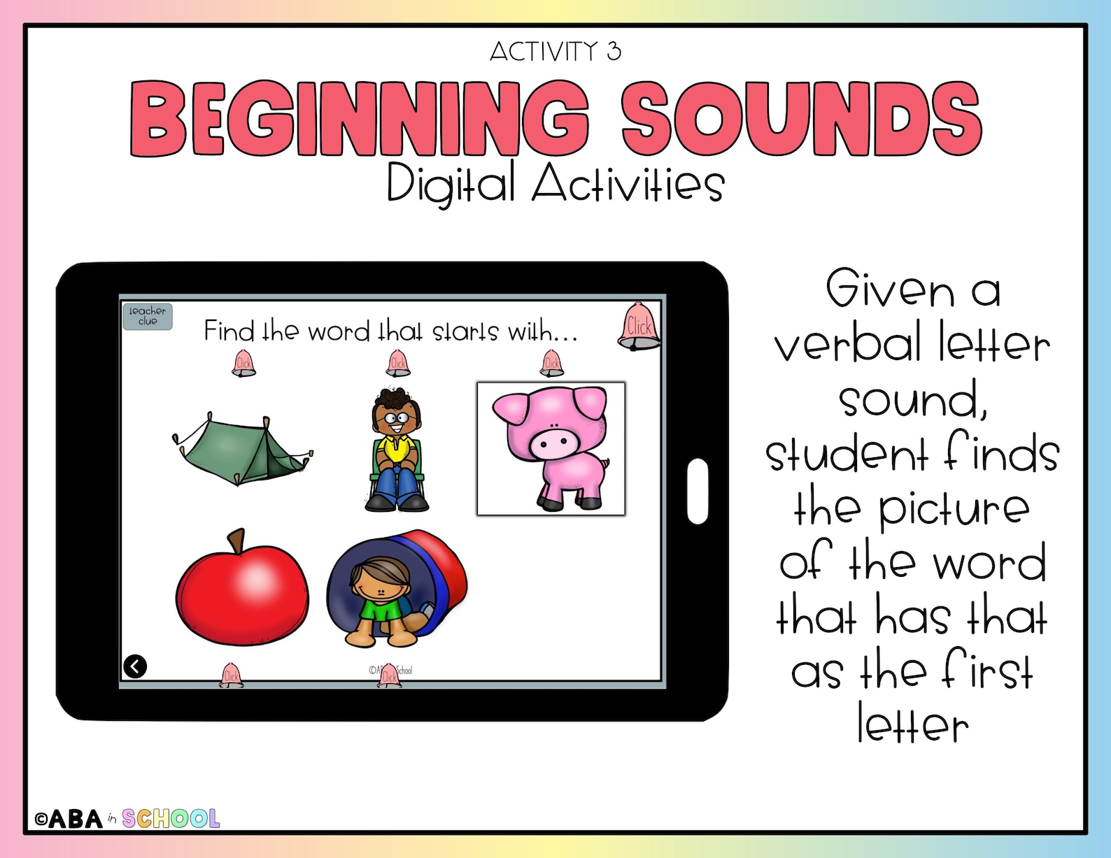 Letter Identification and Sounds Activities Letter Sounds Phonics ...