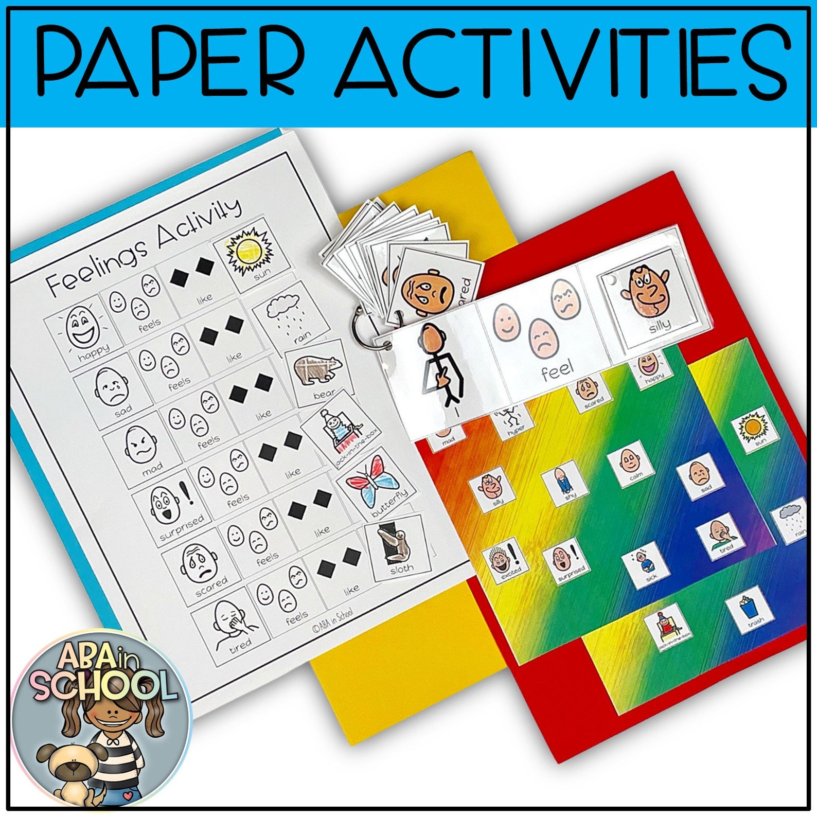 Social Emotional Learning Preschool Activity I Feel Like EMOTIONS - Etsy