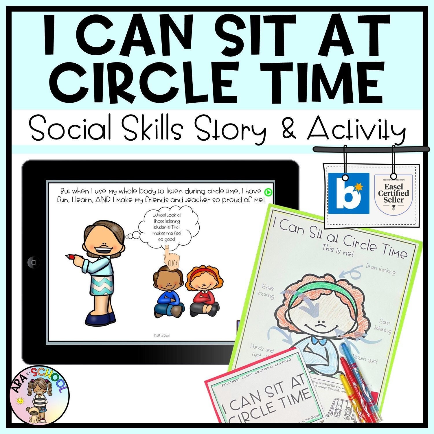 Quiet Mouth Social Story