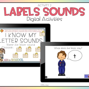 Letter Identification and Sounds Activities DIGITAL & PRINT | Etsy