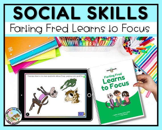Social Skills Story STAYING ON TASK and Focusing Social - Etsy