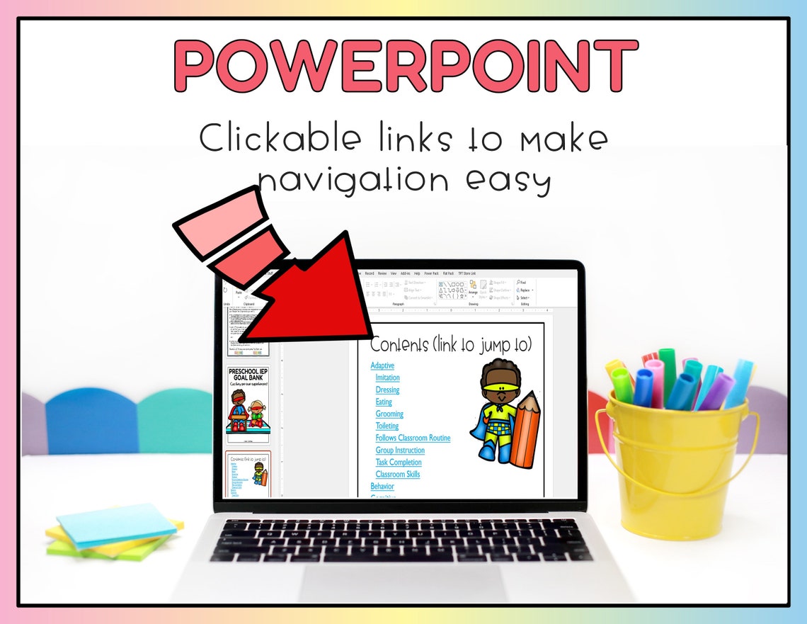 IEP Goal Bank: Preschool & Pre-k Special Education (digital Download ...