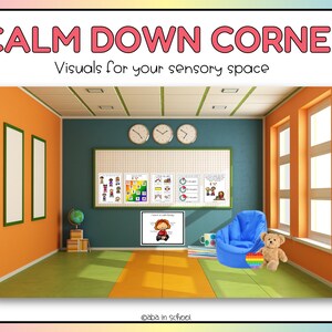 Calm Down Corner Visuals: Classroom Rules Posters (digital Download) - Etsy