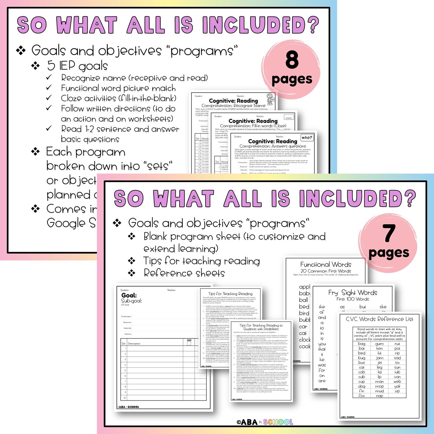 Reading Comprehension IEP Goals And Progress Monitoring For Special Reading Comprehension IEP Goals And Progress Monitoring For Special