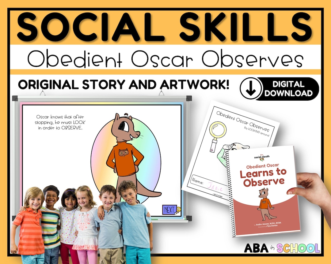 Social Story OBSERVATION - Social Emotional Learning - Special ...