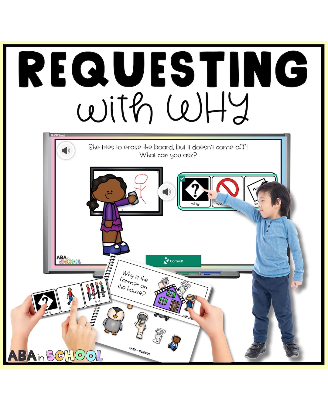 Wh Questions With Visuals Choices Requesting WHY Questions Special ...
