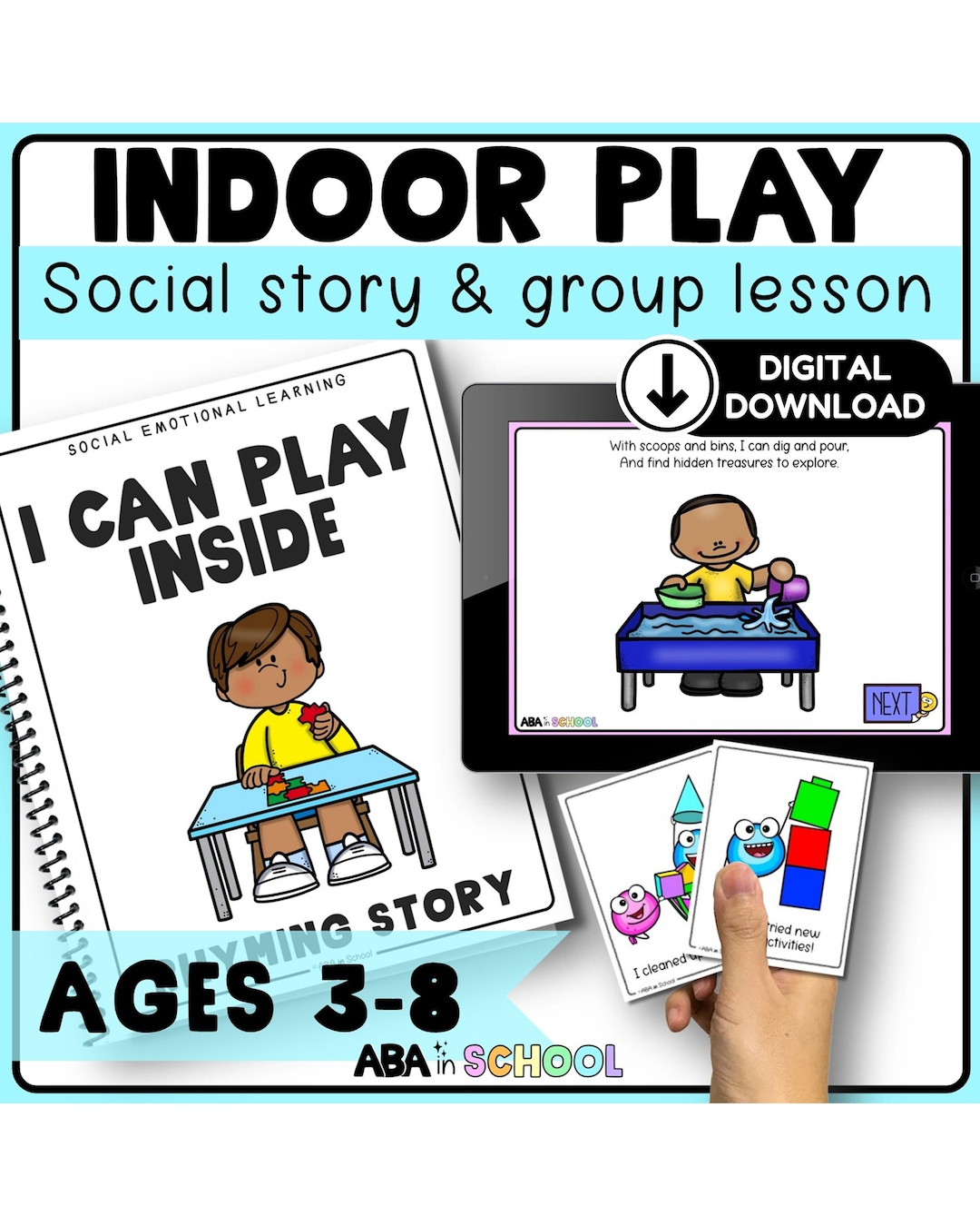 Preschool Kindergarten Social Emotional Lessons - Indoor Play Social ...