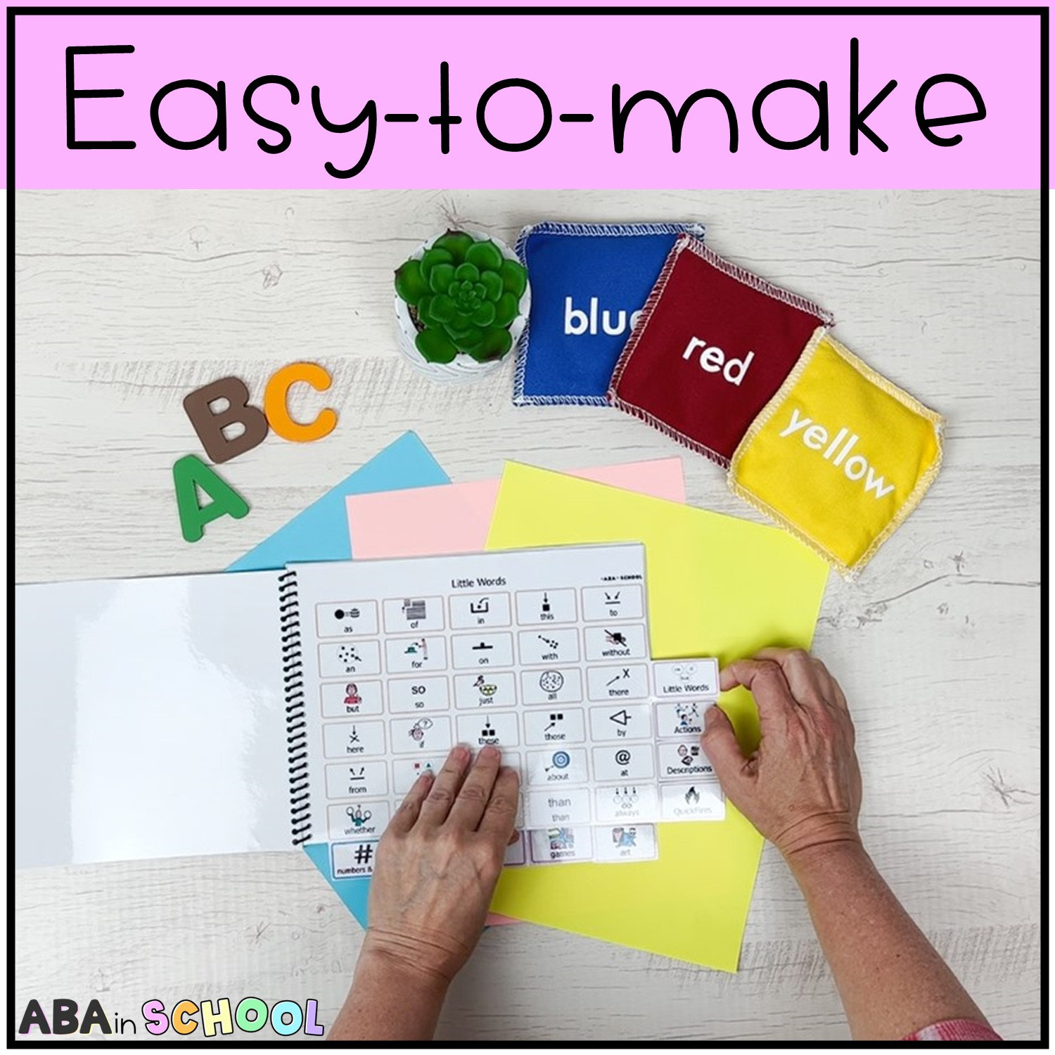 Core Board Vocabulary Activities AAC Expressive Language Activity for ...