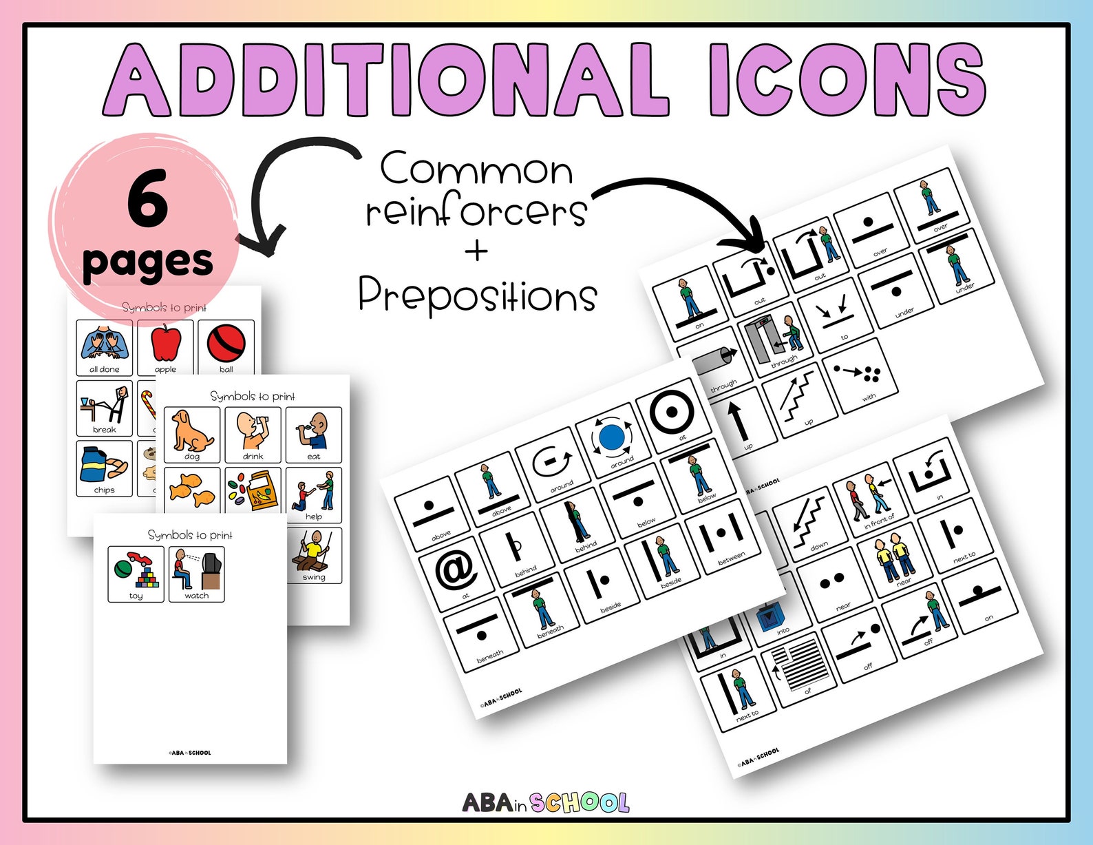 Activities Requesting Speech Therapy Prepositions - Special Education ...