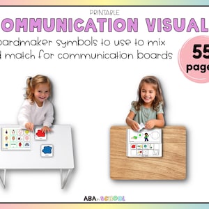 Requesting Activities Adjectives Speech Therapy Special Education and ...