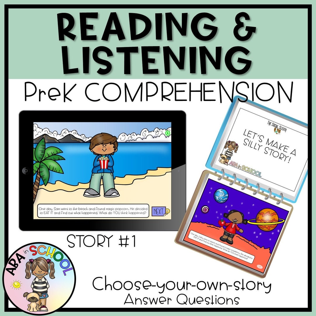 Comprensión lectora y auditiva SIMPLE elige tu propio cuento ACTIVIDAD ...