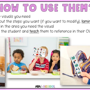 Classroom Procedure Visuals - Life Skills Bathroom Shower Visual ...