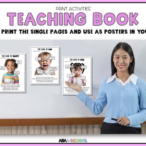 Identifying Emotions Autism - Emotions Card With Pictures With Digital ...