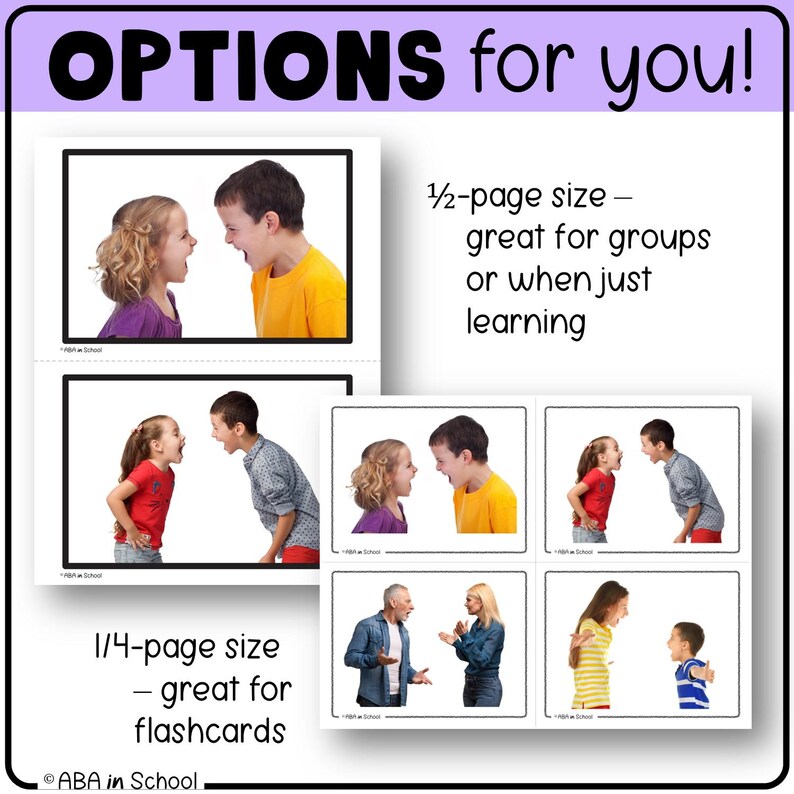 Social Scenes Flashcards - Emotion Cards With Pictures - Wh Question ...