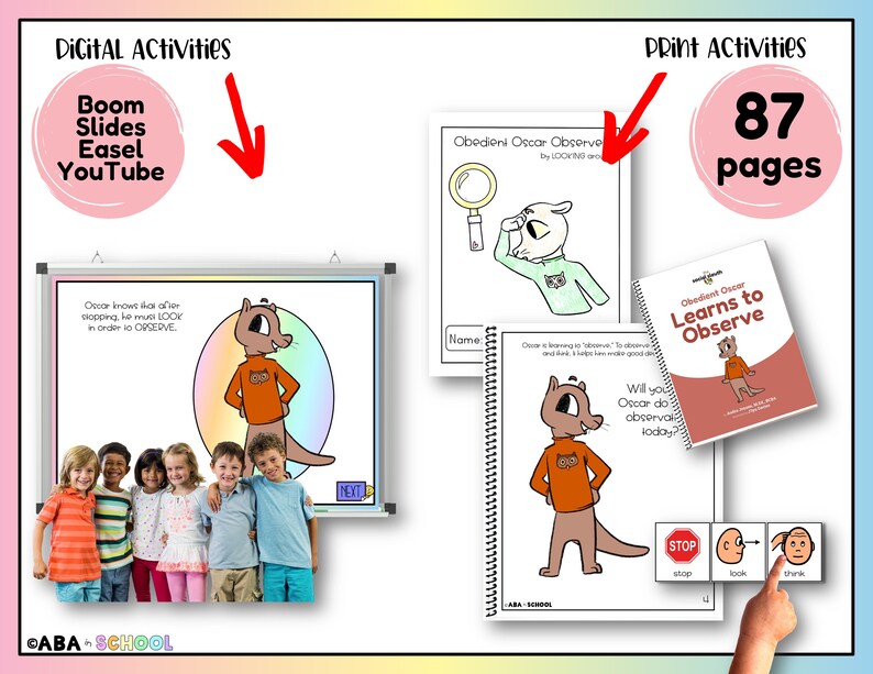 Social Story OBSERVATION Social Emotional Learning Special Education ...