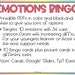 Emotions Bingo Identifying Feelings Digital and Print - Etsy