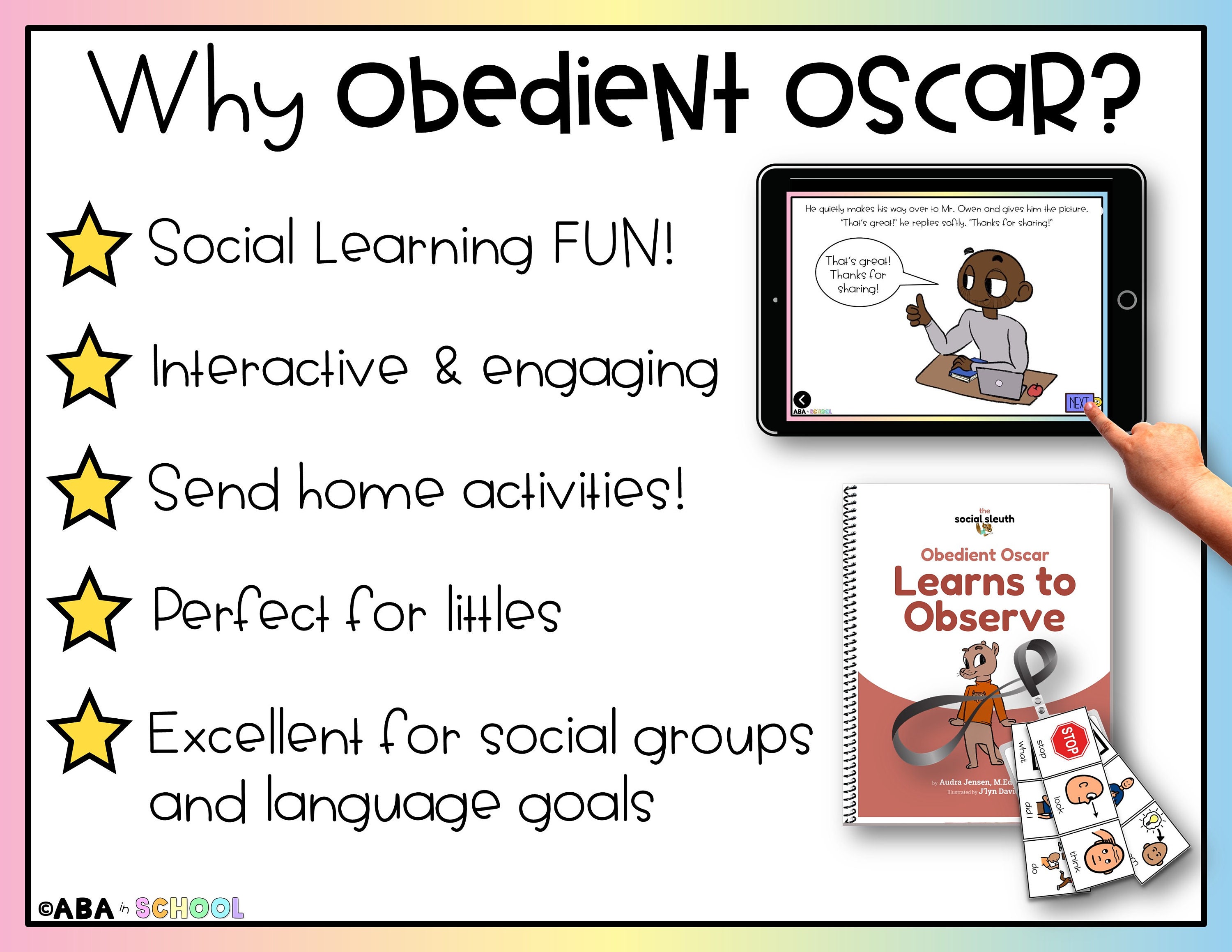 Social Story OBSERVATION Social Emotional Learning Special Education ...