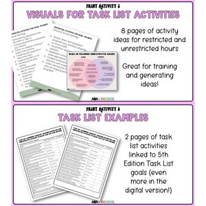 BCBA Fieldwork Supervision Tracker: ABA Feedback Forms (digital ...