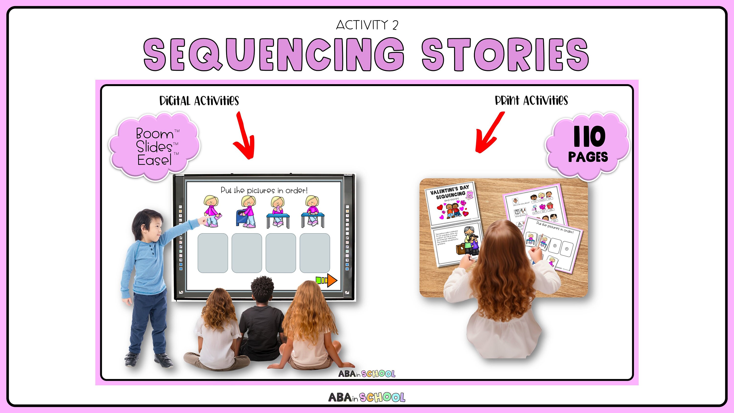 Preschool Valentine's Day Activities Social Emotional Story & Wh ...