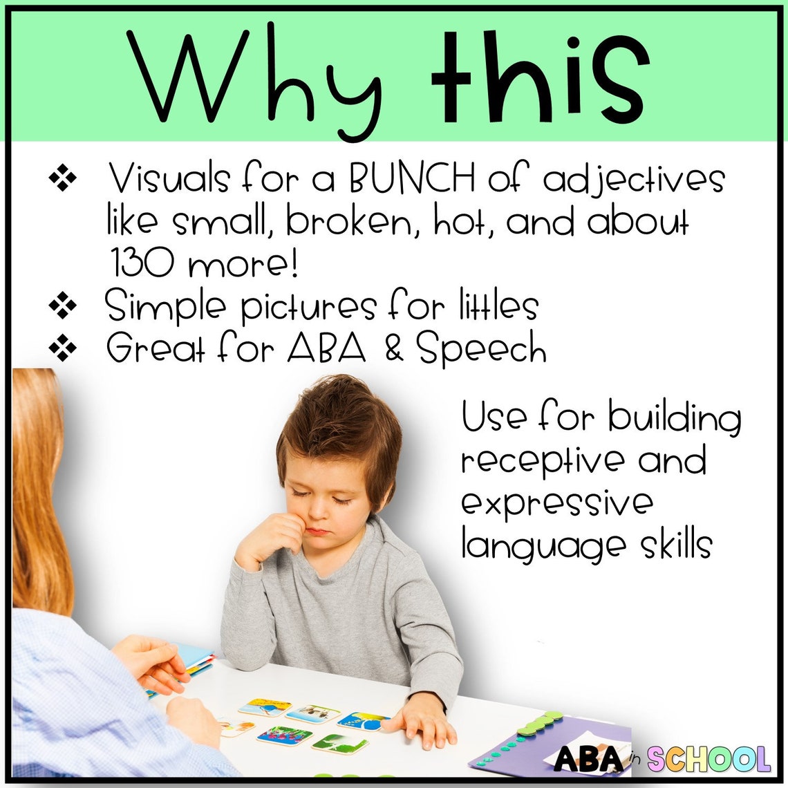 Tarjetas didácticas de adjetivos para actividades de tarjetas de tareas ...