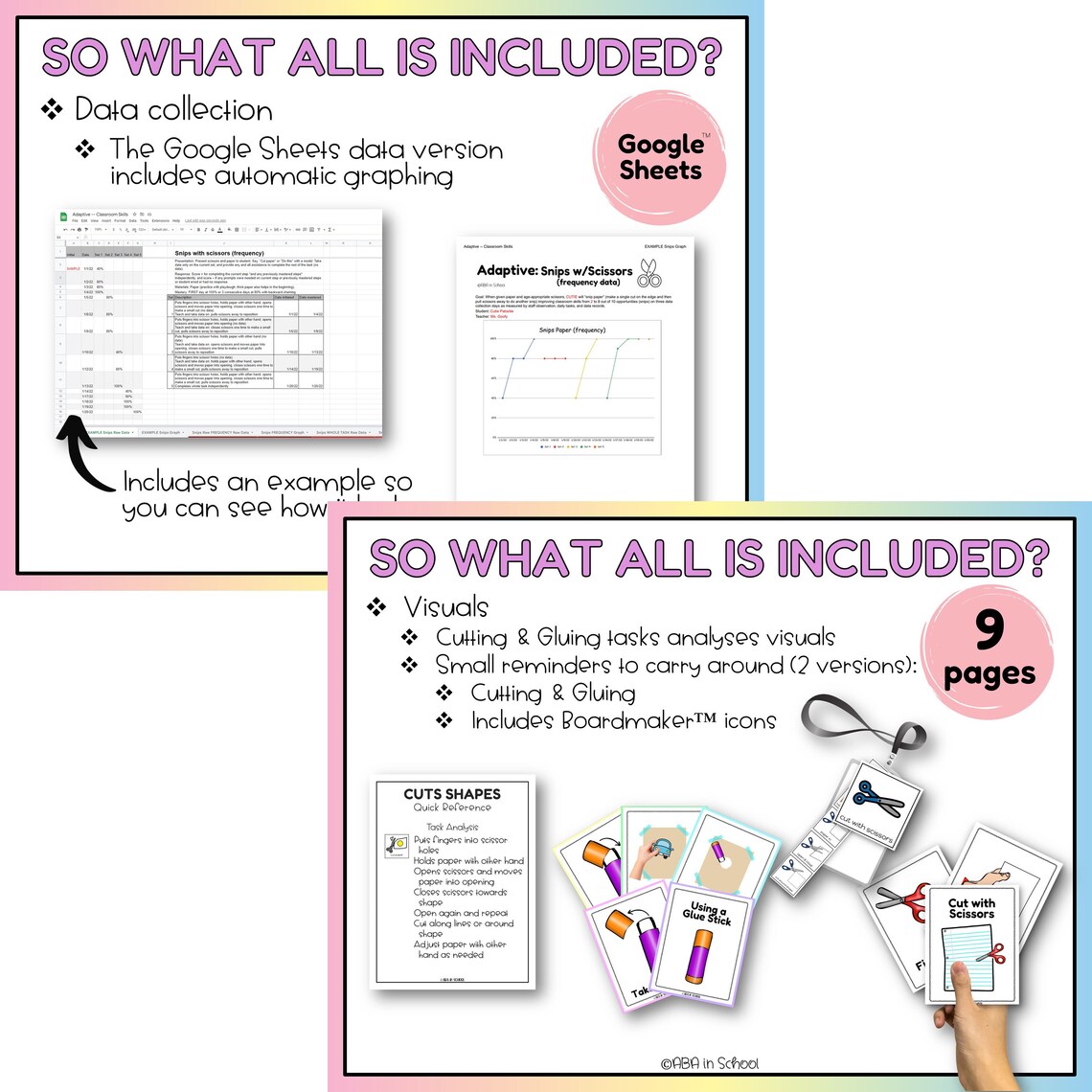 Fine Motor Skills Activity IEP Goal | Cutting Activities and Classroom ...