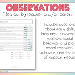 Kindergarten Assessment and K-2 With Student Data Tracking - Special ...