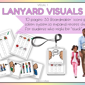 Recess Rules and Behavior Social Skills Visuals | Playground ...