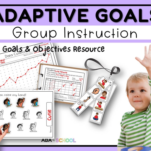IEP Goals and Objectives Tracking 3-6 Year Old BUNDLE 5 Domains - Etsy