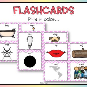 Articulation CVC Words Speech Therapy Repeat Sounds - Etsy