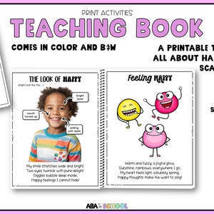 Identifying Emotions Autism - Emotions Card With Pictures With Digital ...