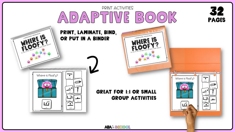 Preposition Visuals – ABLLS Assessment ABA & IEP (digital Download) - Etsy