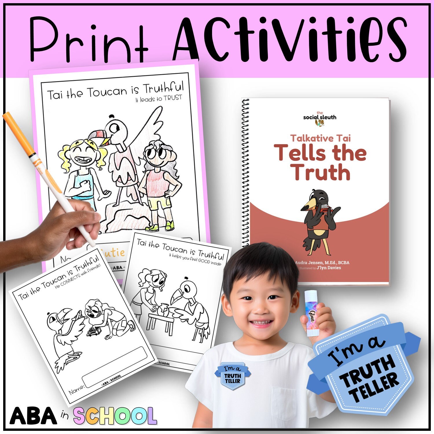 Honesty Lesson Social Story for Self-regulation Small Group Special ...