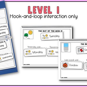 Preschool Calendar: Interactive Circle Time Activity (digital Download ...