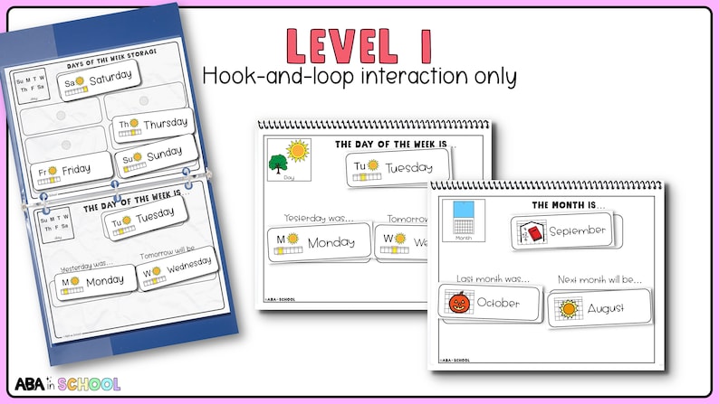 Preschool Calendar: Interactive Circle Time Activity (digital Download ...