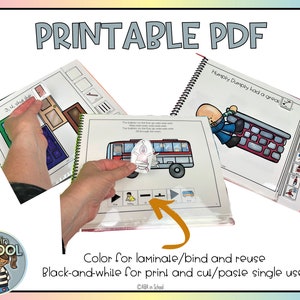 Adaptive Books Special Education Nursery Rhymes Activities 12 ...