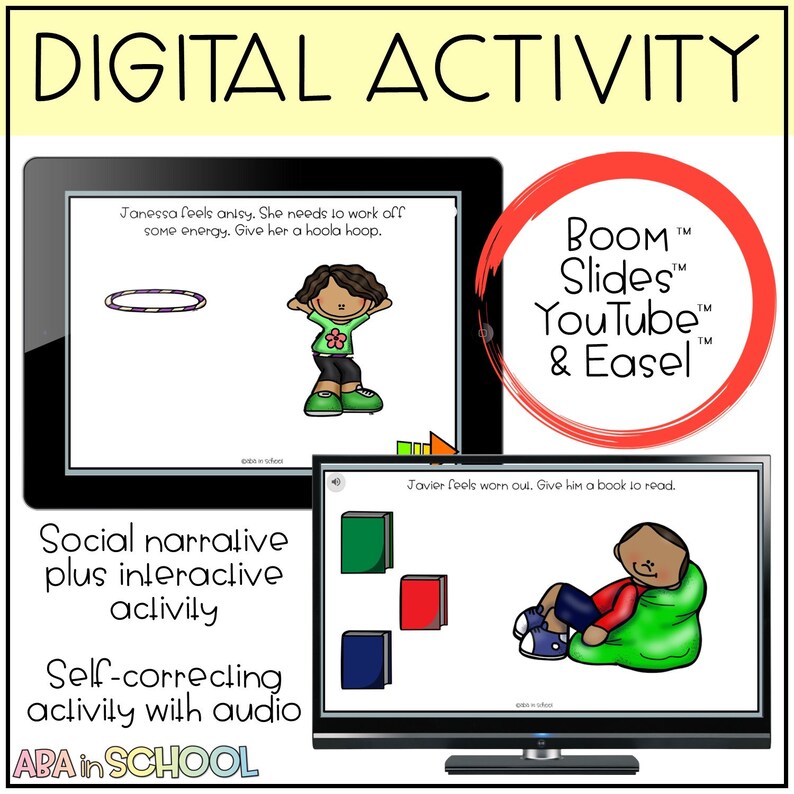 I CAN CALM MYSELF Preschool Social Skills Story and Activity - Etsy