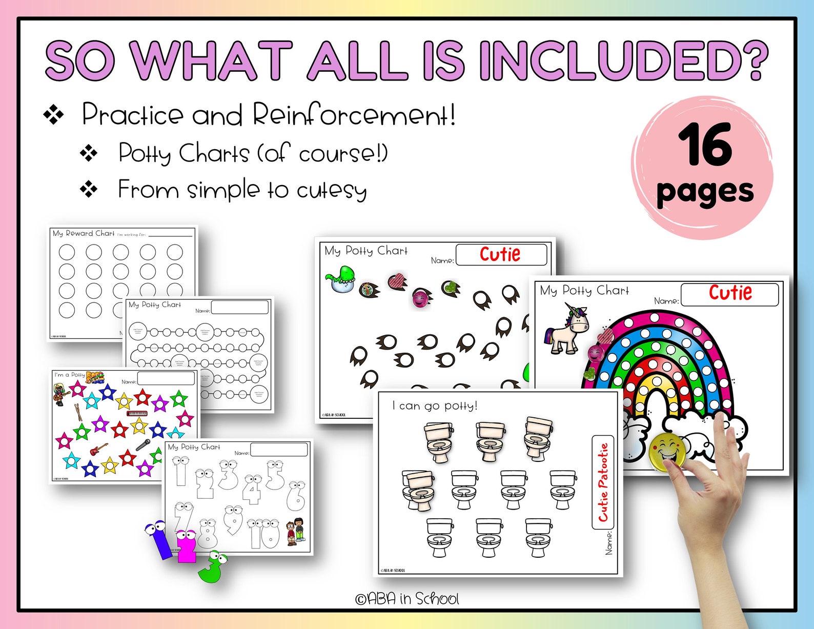 Potty Training Toolkit Adaptive IEP Goal With Data Collection Toileting ...