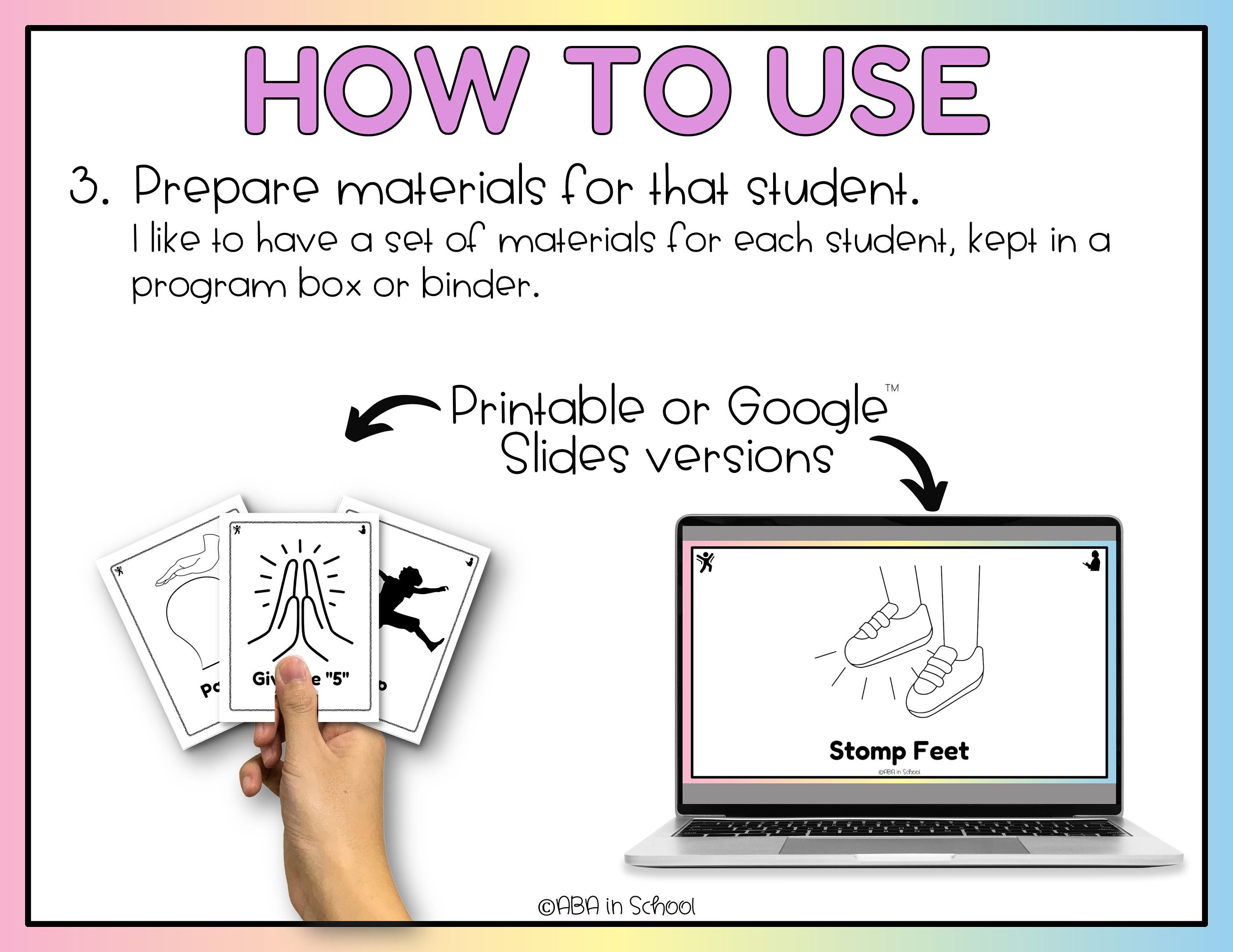 Adaptive IEP Goals With Data Collection IMITATION Special Education ...