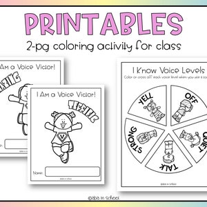 I KNOW VOICE LEVELS Preschool Social Skills Story | Self-regulation ...