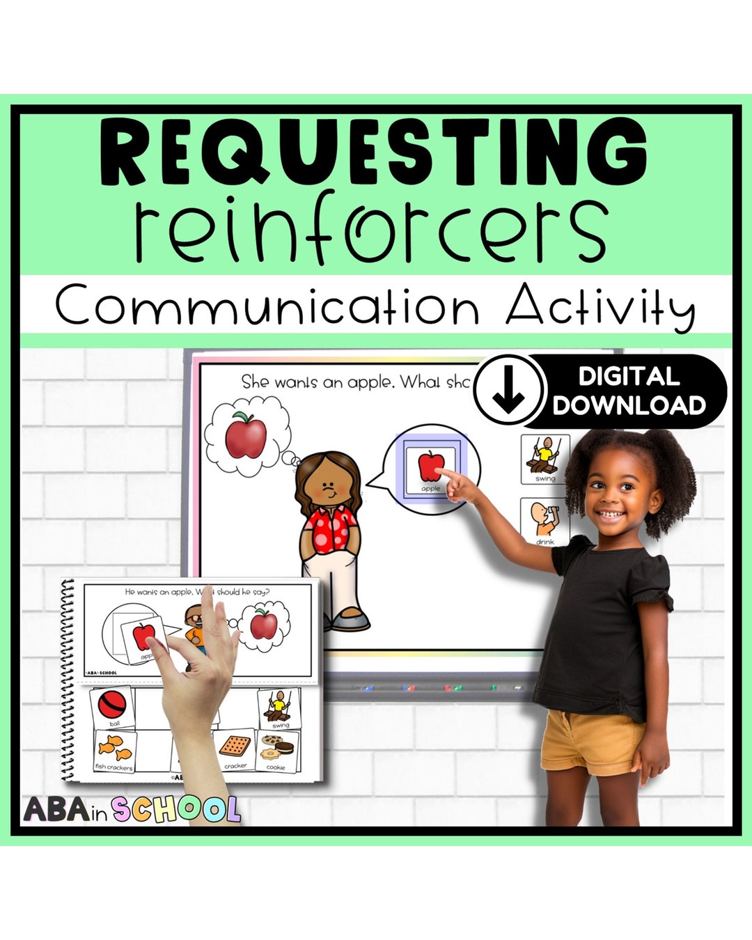 Requesting Reinforcers Activities for Speech Therapy and Special ...