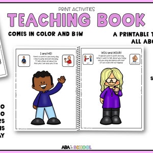 Pronouns Receptive Identification Possessive Pronouns Speech Therapy ...